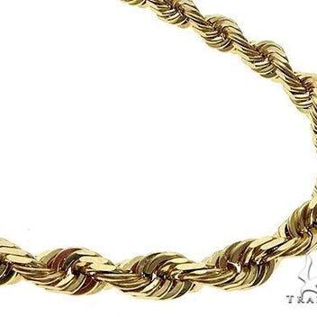 Men's Gold Rope Link Chains – tagged "Rope" – TraxNYC