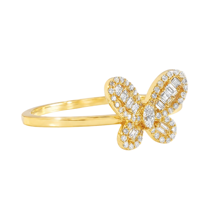 Buy Butterfly Luxe Diamond Ring 71392 – TraxNYC