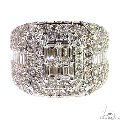 Baguette Diamond Ring 68799 | TraxNYC