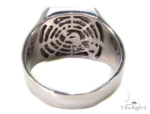 TraxNYC Heavy 14k White Gold Ring 6200